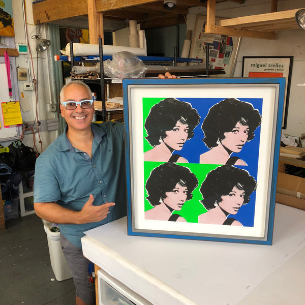"Rita" by Miguel Trelles - Frames and Stretchers - Custom Framing Shop ...